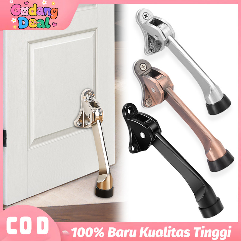 Jual Door Stopper Foot-Oprated Adjustable Pengganjal Pintu Penahan ...