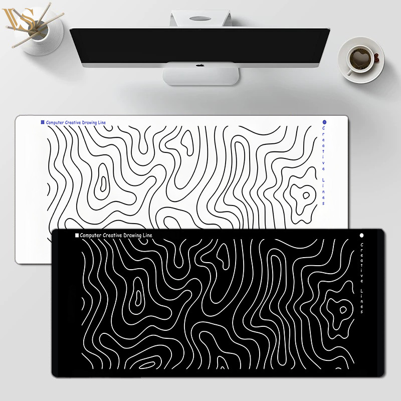 Jual Mousepad Deskmat Keyboard pad Gaming Mousepad Anti Slip Long ...