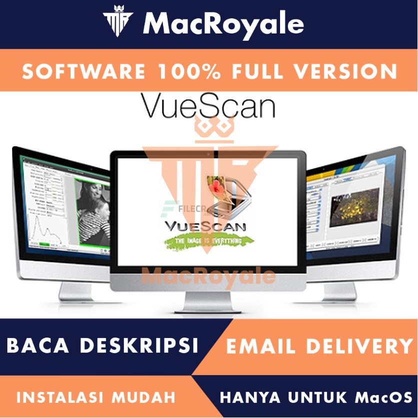 Jual [MacOS] VueScan Professional Full - Software pemindaian untuk berbagai jenis scanner ...