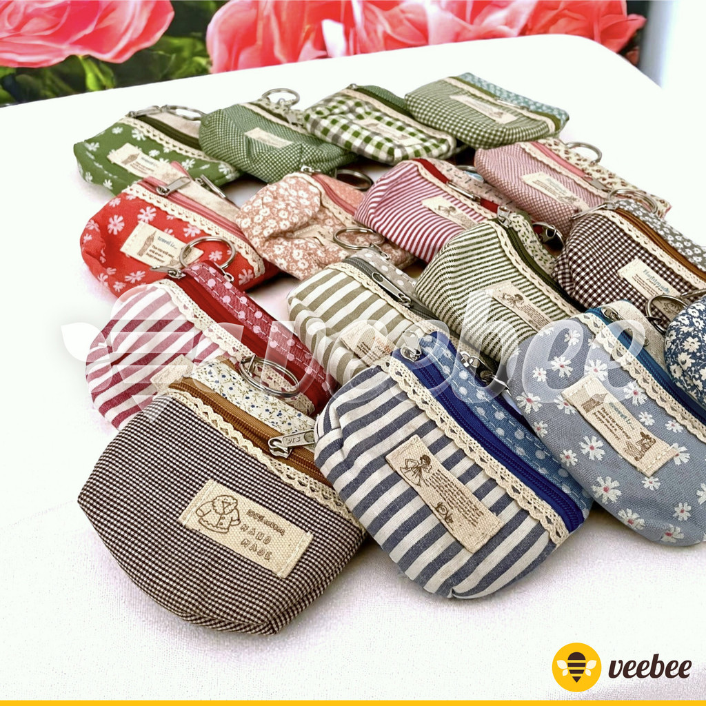 Jual Dompet koin/ Dompet kunci/ Dompet kain/ sovenir dompet/ kantong ...