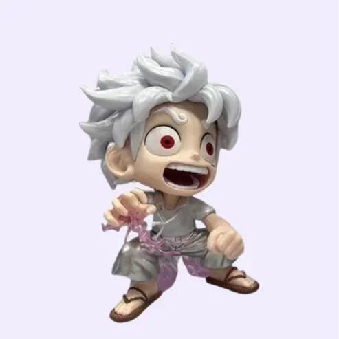 Jual Rep Action Figure One Piece Monkey D Luffy Gear 5 Cute Chibi Face ...