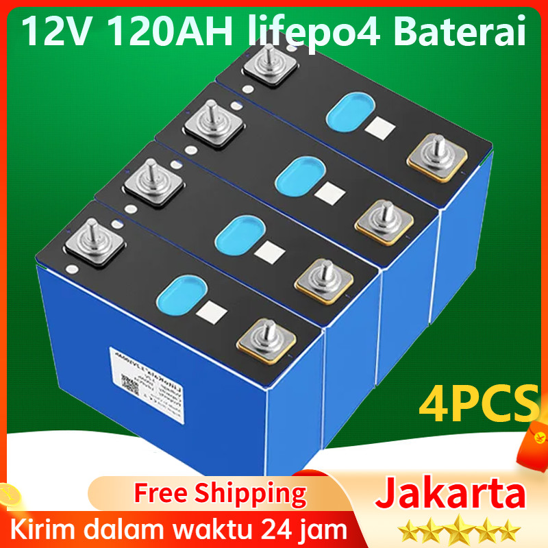 Jual Baterai Free BMS 12V Lifepo4 Baterai 120AH UPS Lifepo4 Baterai 120AH 4000 Cycle Solar ...