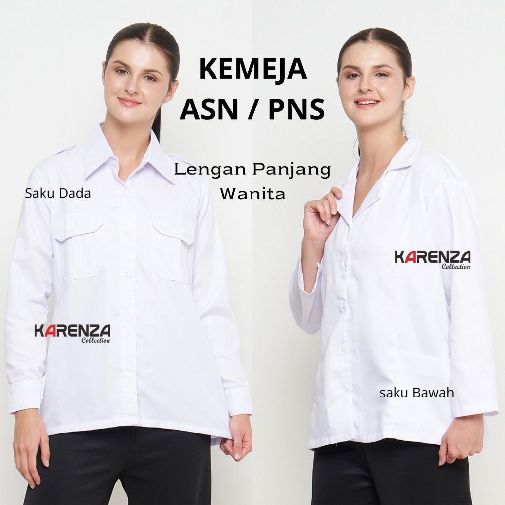 Jual Baju Dinas Putih Pns Wanita Baju Pdh Wanita Putih Seragam Putih ...