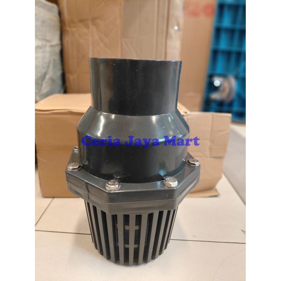 Jual Foot valve pvc drat 3" inch / Foot klep PVC 3" Inchi Thread / Foot ...