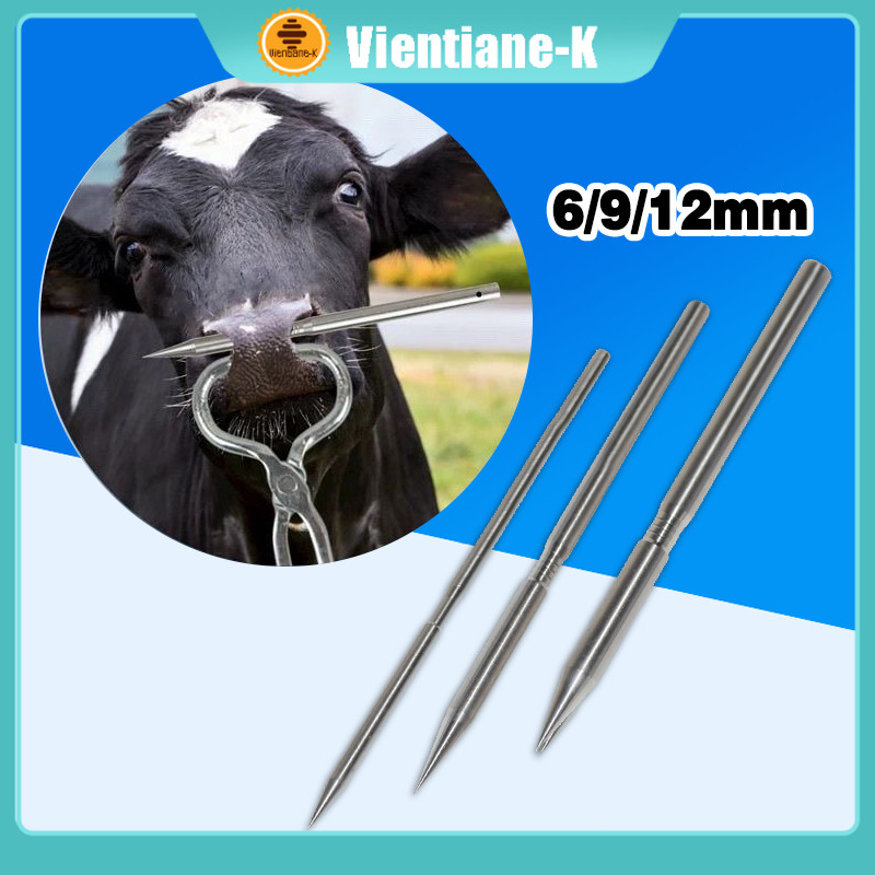 Jual Jarum Tindik Sapi Stainless Steel / Alat Tendok Hidung Hewan ...