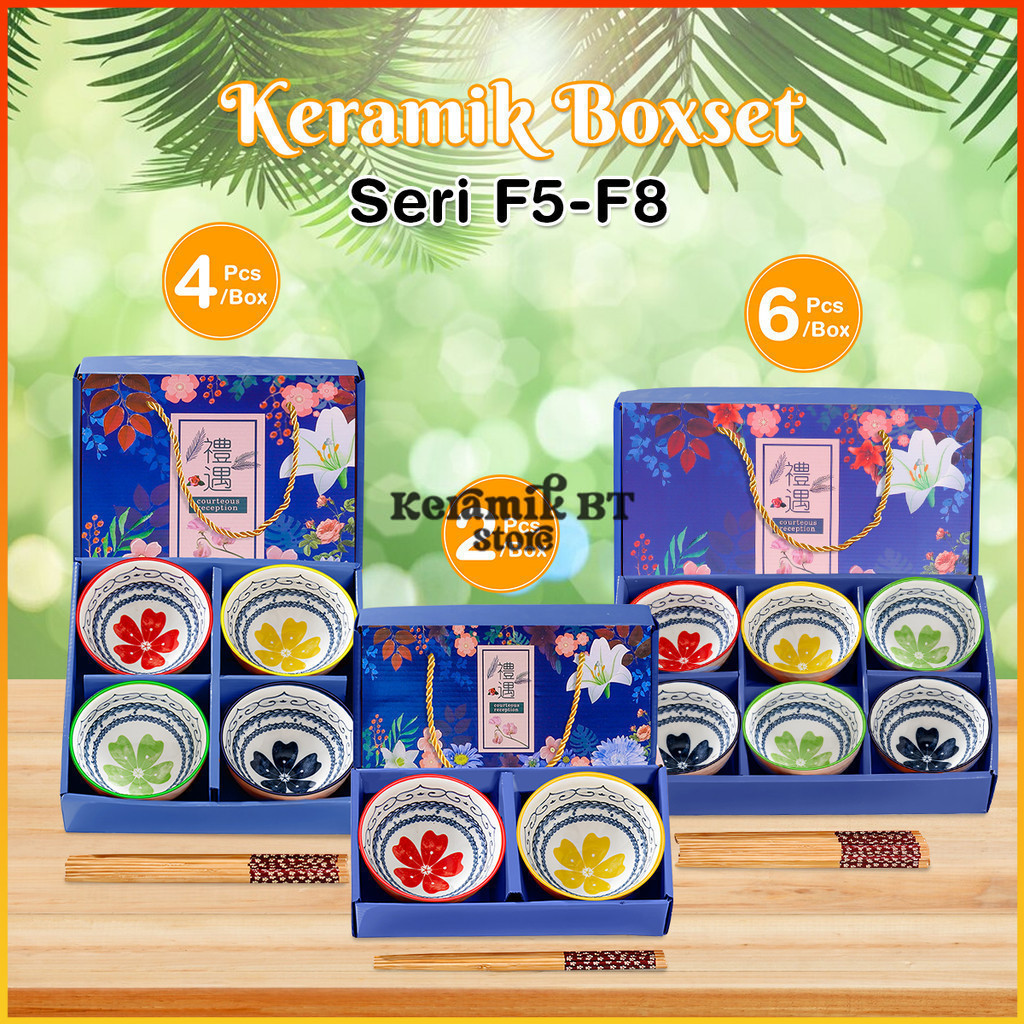 Jual Hampers Parcel Gift Set Keramik Mangkok peralatan makan Boxset ...