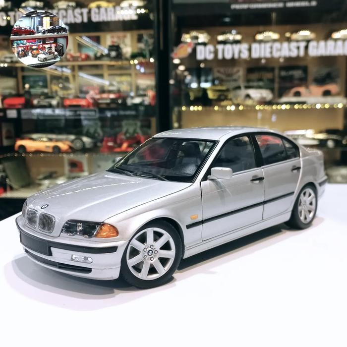 Jual Diecast BMW E46 328 Saloon Silver UT Models Metal rare model No ...