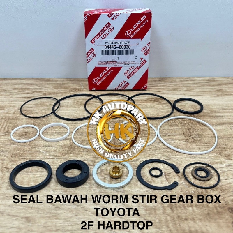 Jual SEAL POWER STEERING KIT BAWAH HARDTOP HARTOP 2F SIL GEARBOX GEAR BOK BOX SEAL WORM WOREM ...