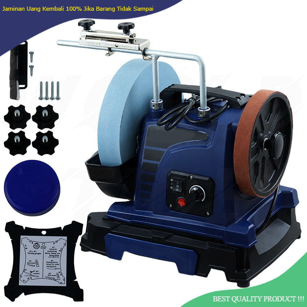 Jual H10 10inch Low-speed Water-cooled Knife Sharpener 200W Household ...
