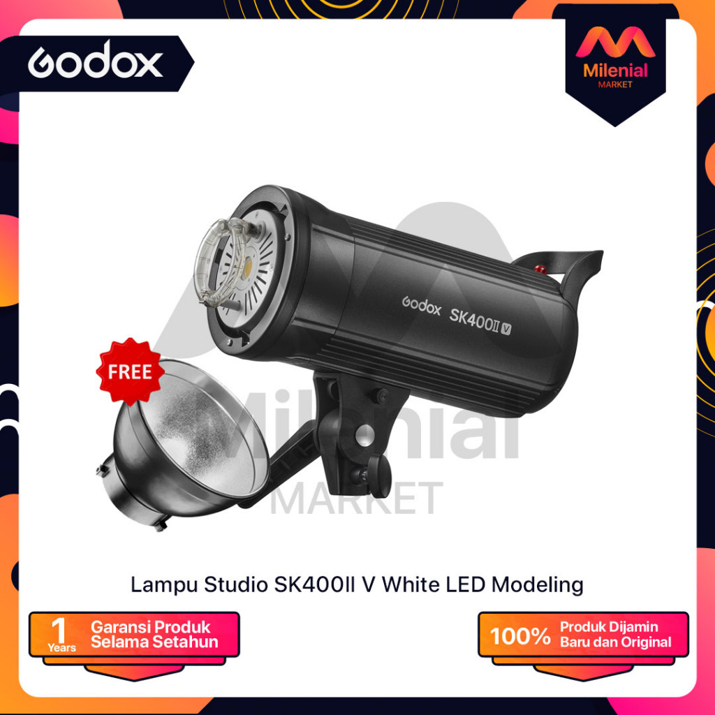 Jual Lampu Studio Godox SK-400 IIV SK400IIV SK 400 IIV 400WS SK400II V ...