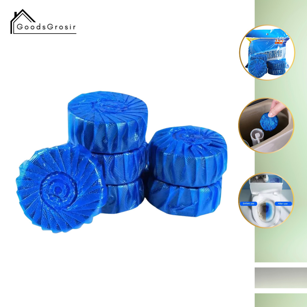 Jual Goods Tablet Biru Pembersih Toilet | Penyegar Dan Pewangi Wc ...