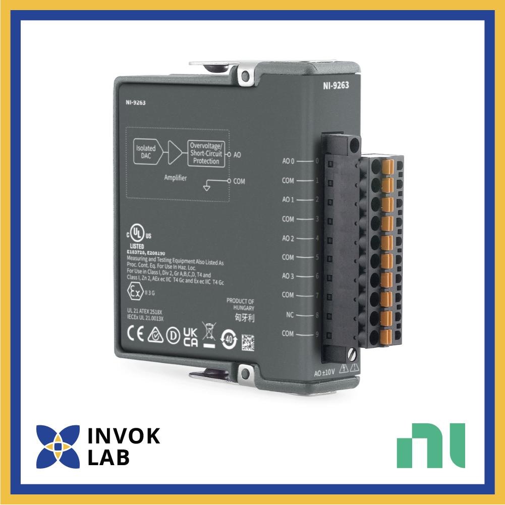 Jual NI National Instruments C Series NI-9263 100 kS/s/ch Simultaneous ...