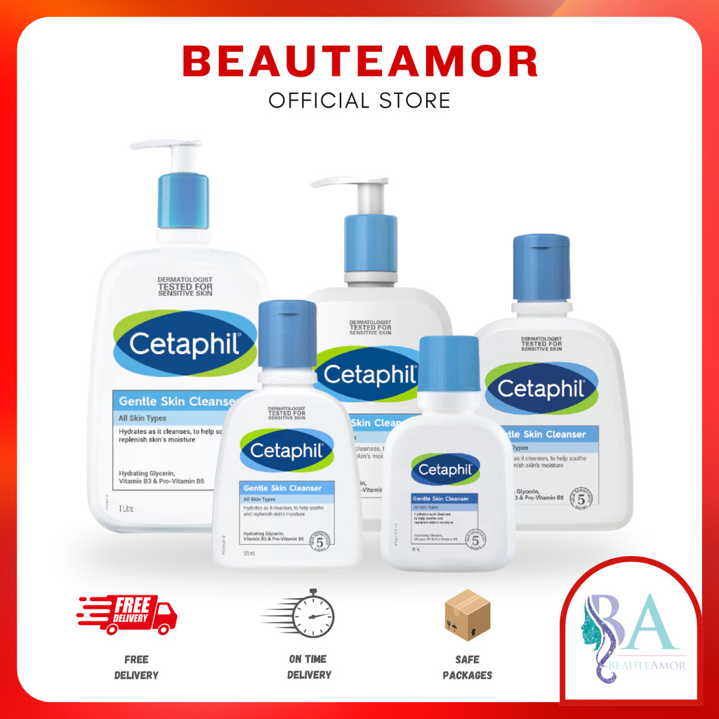 Jual Cetaphil Gentle Skin Cleanser dengan Niacinamide, Glycerin dan ...