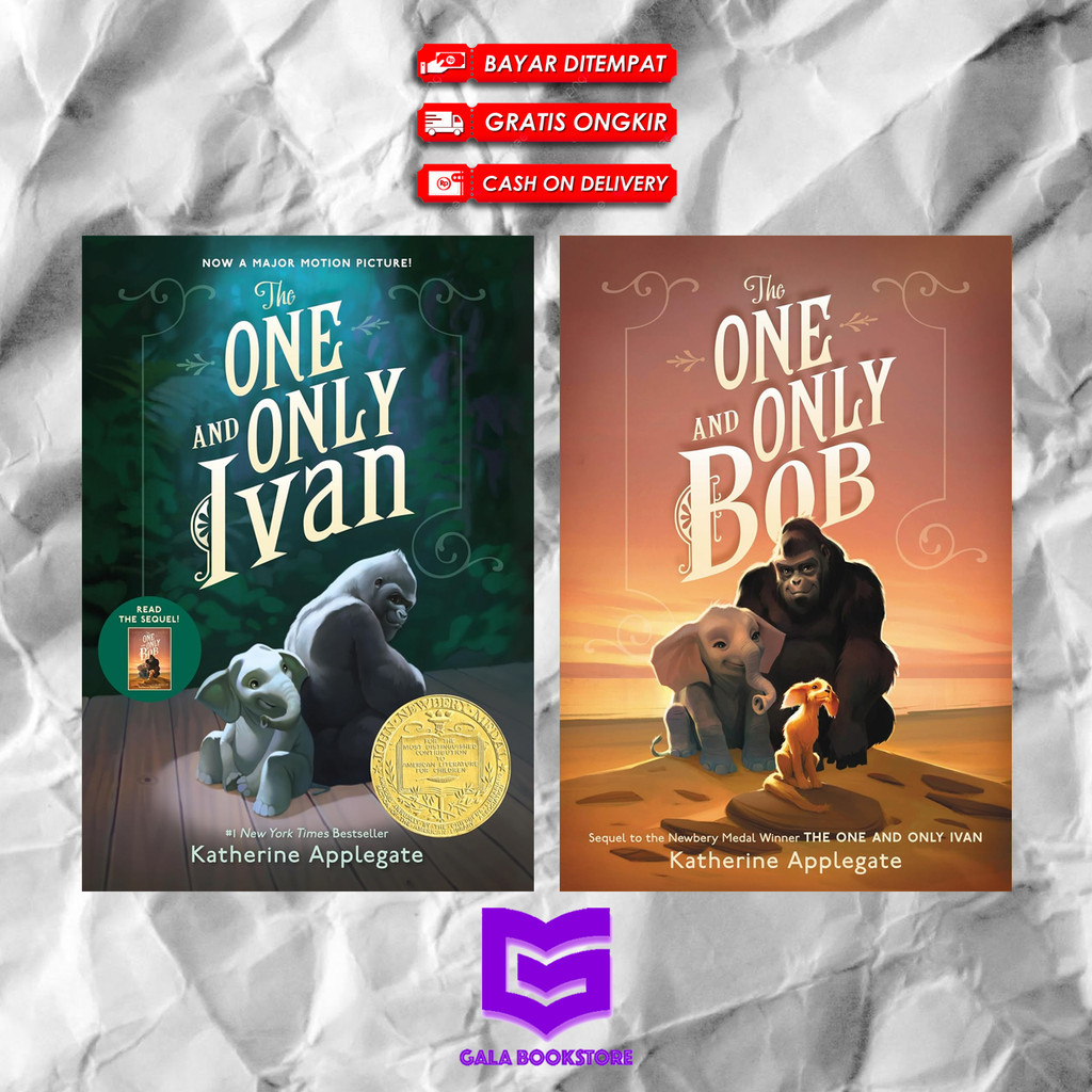 Jual The One and Only Ivan ( Book Series ) By Katherine Applegate ...
