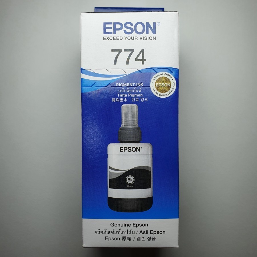 Jual Epson Stationary 774 Tinta Botol Original Hitam Inkjet Catridge ...