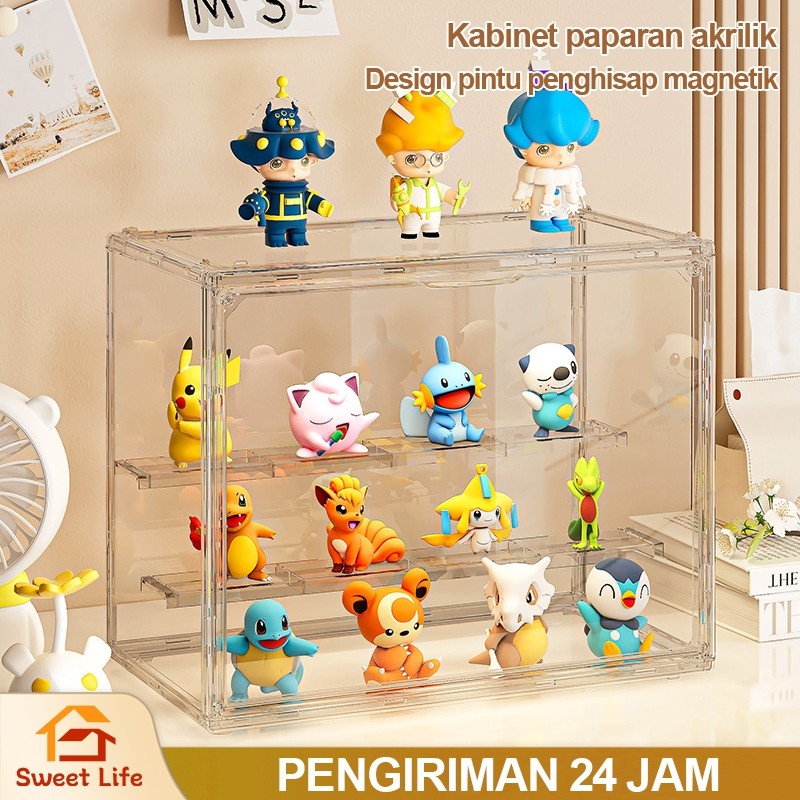 Jual Kotak Display Penyimpanan Bening Kualitas Tinggi Figure Aksi ...