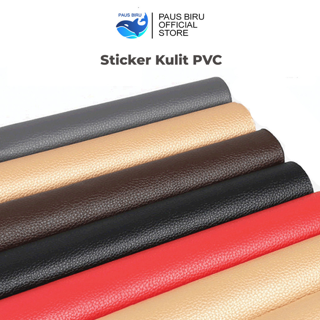 Jual Paus Biru - Tempelan Sticker Kulit PU Leather Cover Perbaikan ...