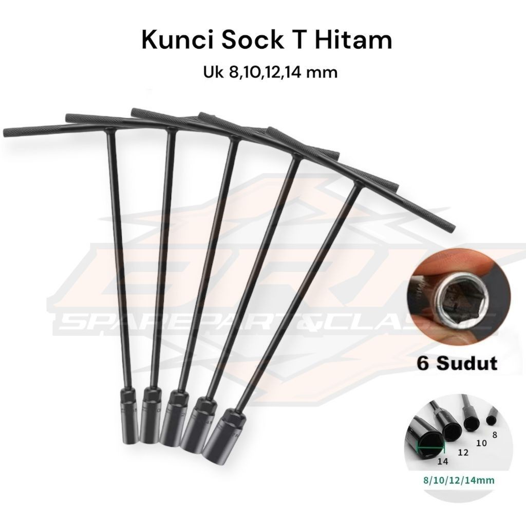 Jual [BAYAR DI TEMPAT] Kunci T Sok Set Paket 4 Pcs / Kunci Sok T VIPER ...