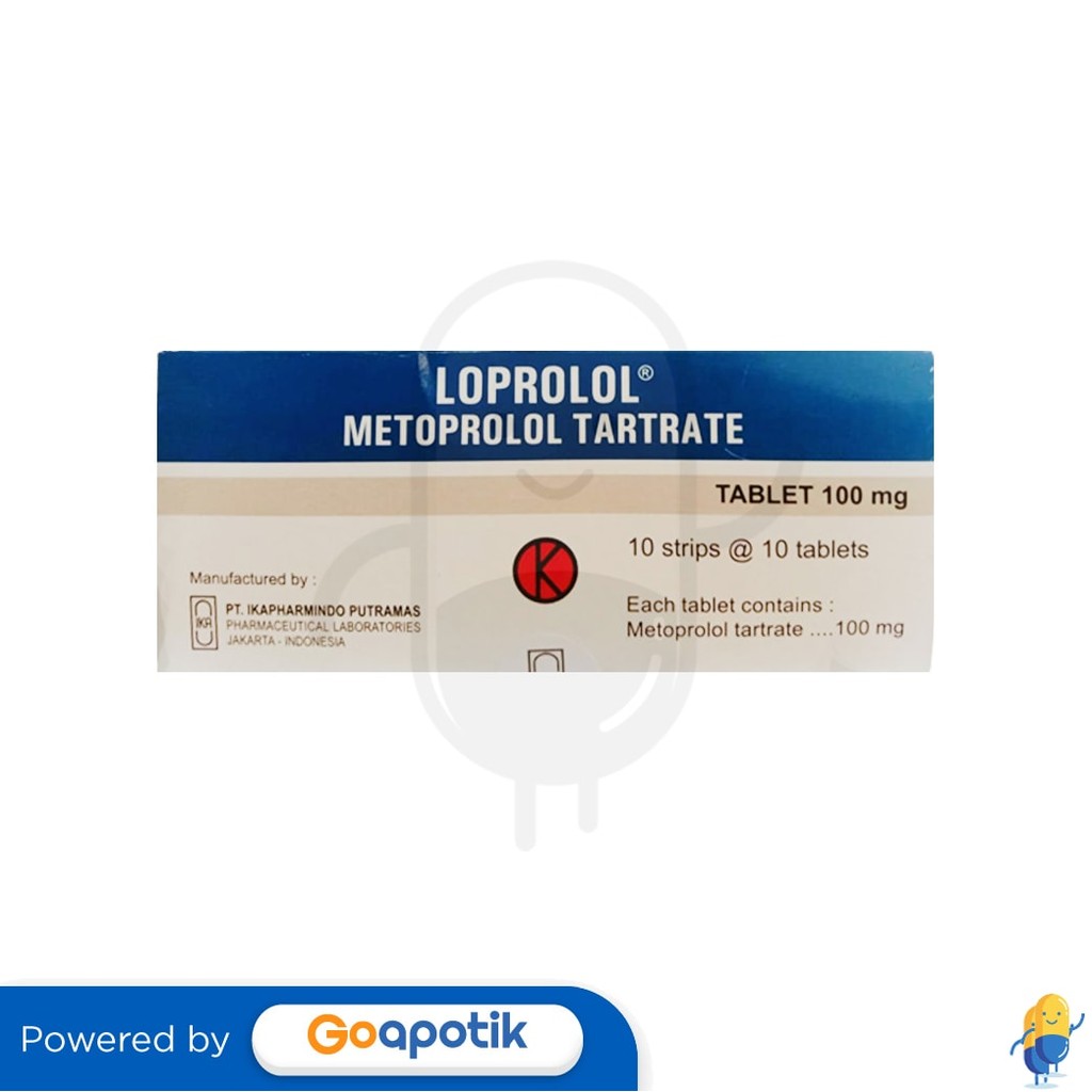 Jual Loprolol 100 Mg Box 100 Tablet | Shopee Indonesia