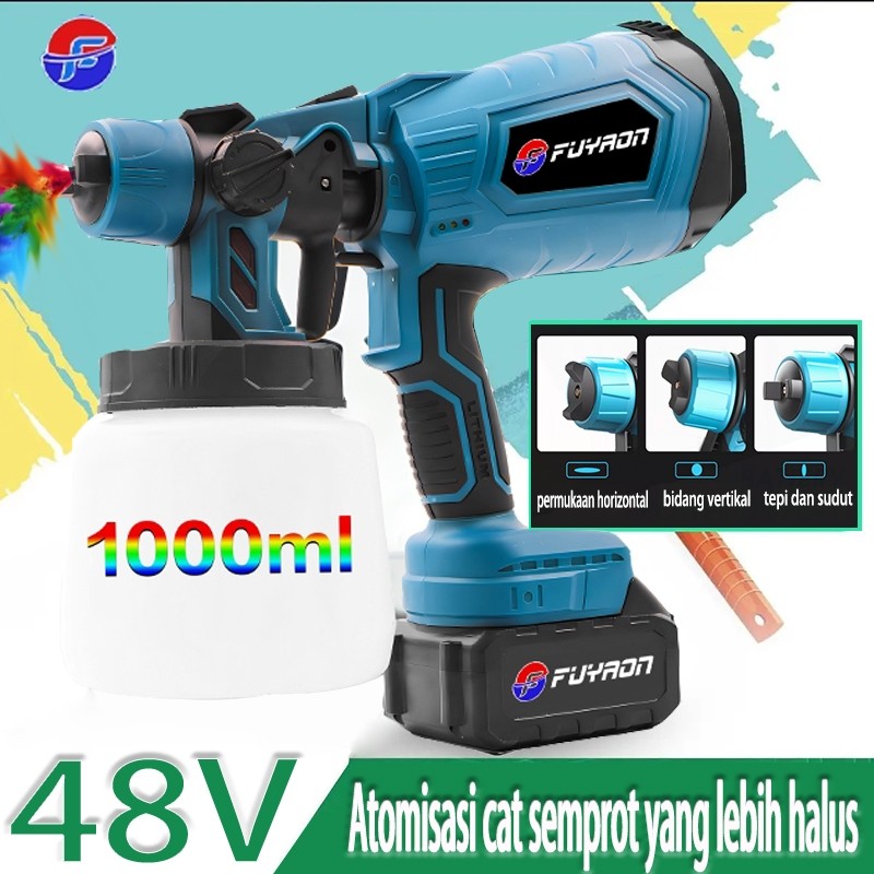Jual Heavy Duty COD FUYAON alat semprot cat listrik kompresor cat ...