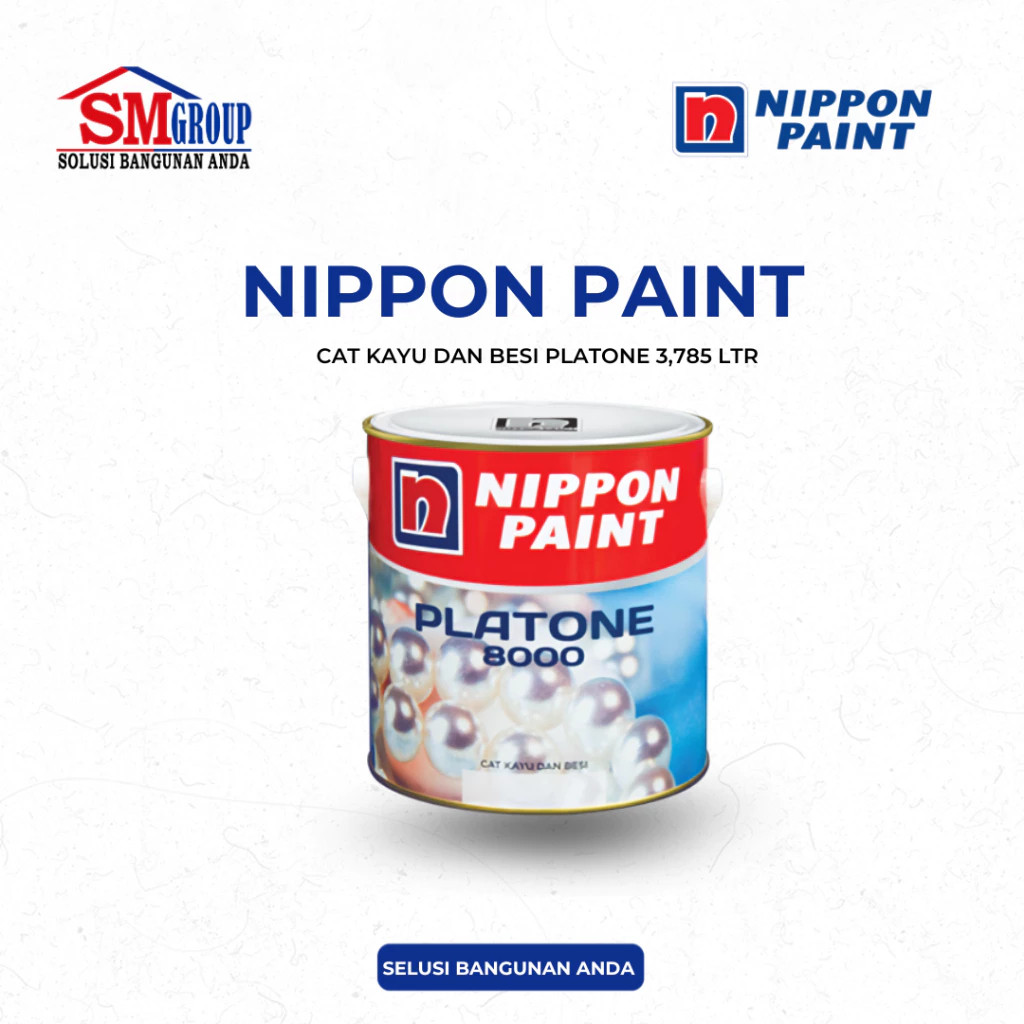 Jual CAT PLATONE 5 KG Cat Minyak Kayu dan Besi NIPPON PAINT Platone ...