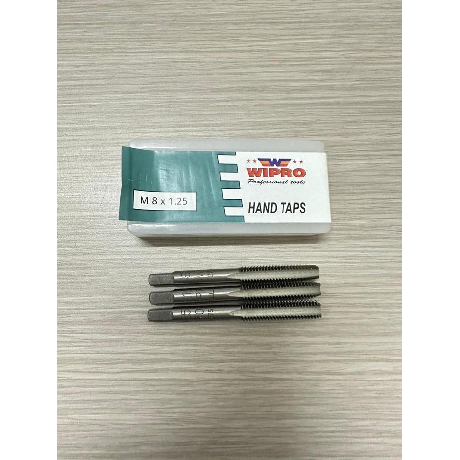Jual NEW ASAHI Hand Tap M8 x 1.25 - Mata Tap 8 x 1.25 isi 3 Pcs ...