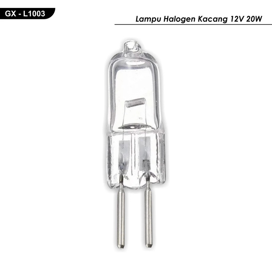 Jual LAMPU HALOGEN KACANG NON LED WARNA PUTIH KUNING 6V/12V 220V MODEL ...