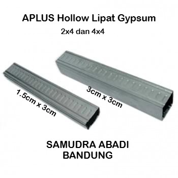 Jual Holo Hollo Hollow Lipat Galvalum 4x4 2x4 Plafon Gypsum Gipsum per ...