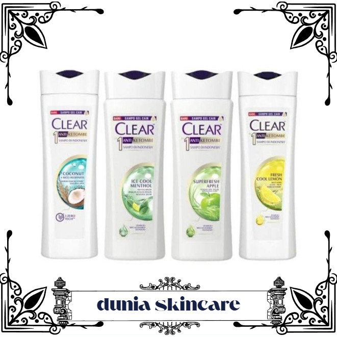 Jual Clear Shampoo Botol 160ml All Variant | Shopee Indonesia