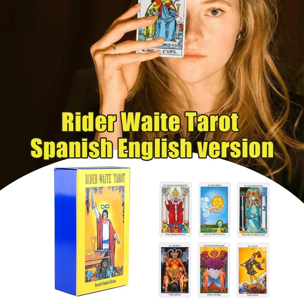 Jual Tarot Card Deck Kartu Oracle Alat Sulap Rider Tarot Ramal Sulap ...