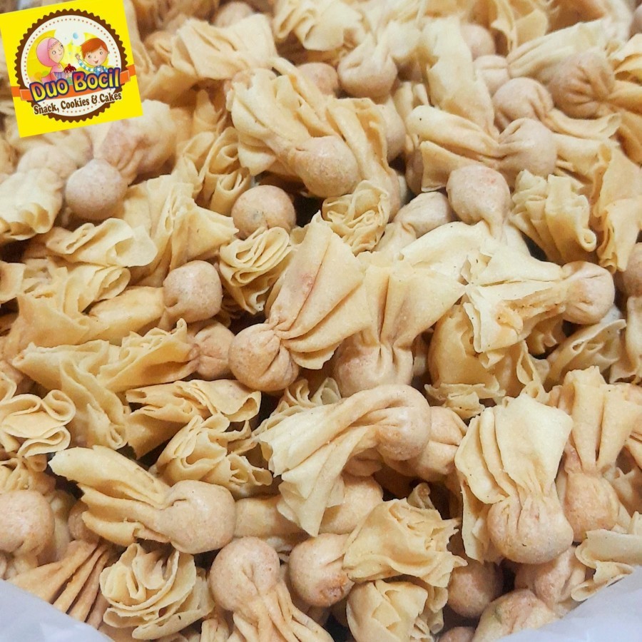 Jual Ekado Pangsit Abon Ayam Sarikaya 1 Kg - Duo Bocil Snack | Shopee ...