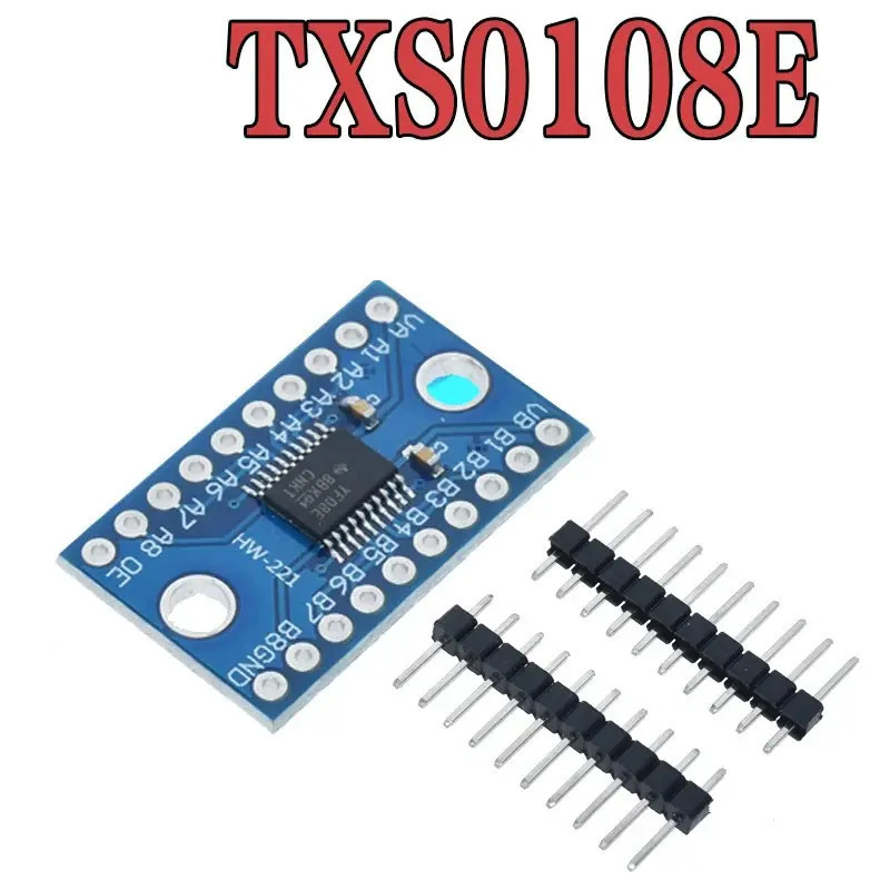 Jual TXS0108E 3.3V 5V 8 Channel Logic Level Converter TTL Bi ...