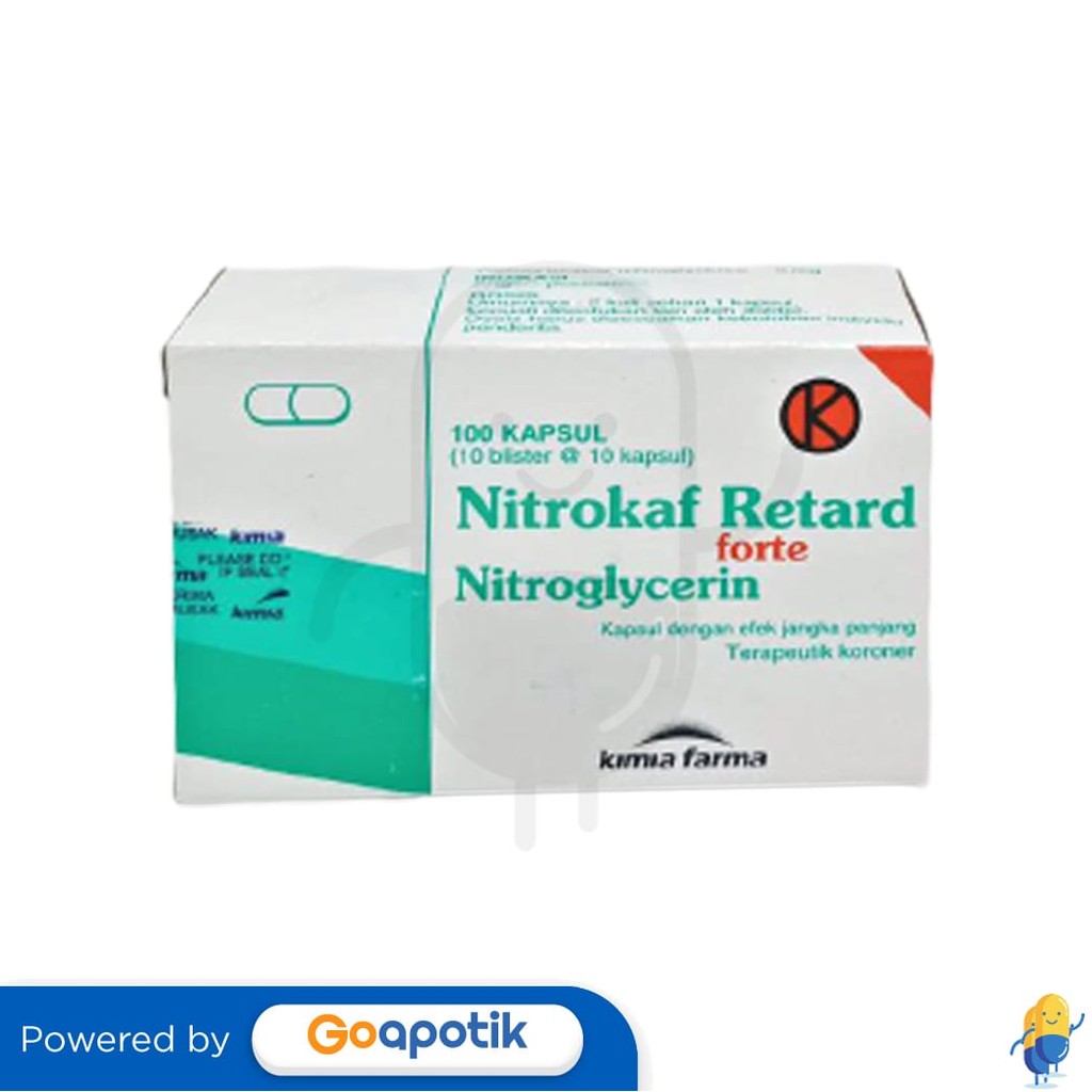 Jual Nitrokaf Retard Forte Box 100 Kapsul | Shopee Indonesia