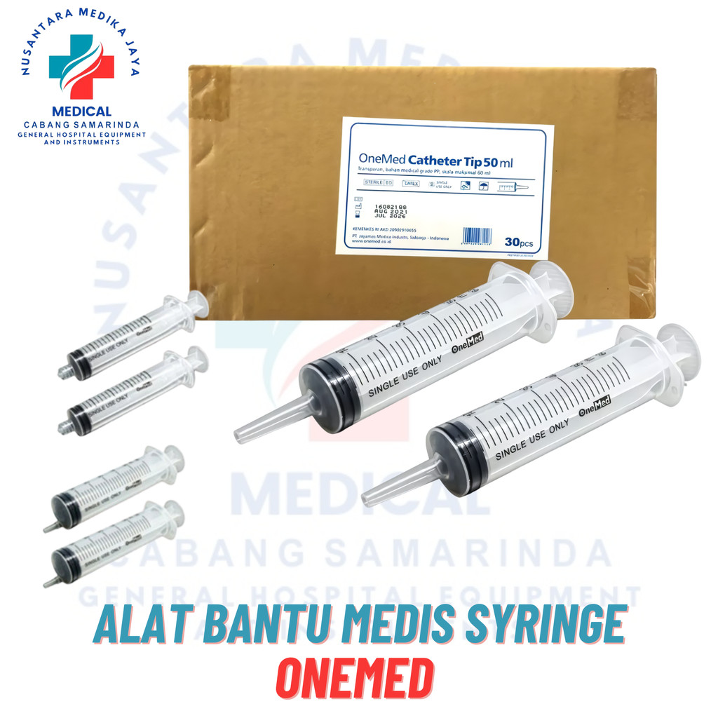 Jual Alat Bantu Medis Alat Bantu Makan Disposable Syringe Onemed LL/EC ...