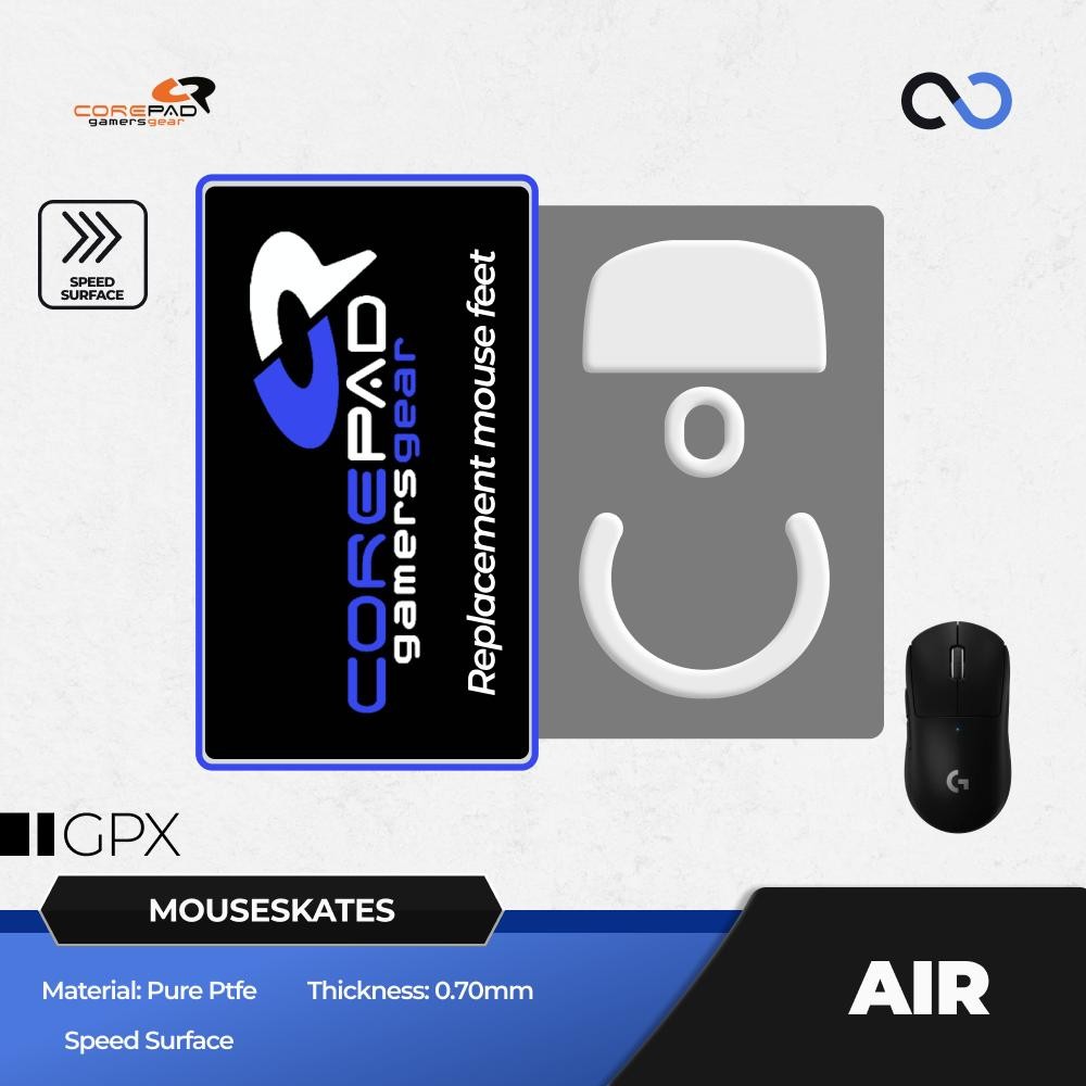 Jual Corepad AIR G Pro X Superlight / GPX PTFE Mouse Feet / Mouse Skate ...