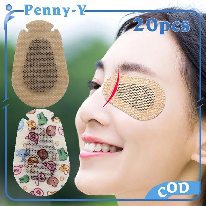Jual 20pcs Lazy Eyes Patch Penutup Mata Malas Anak Opticlude Orthoptic ...