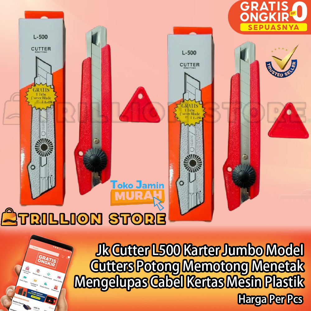 Jual Jk Cutter L500 Karter Carter Curter Kuter Jumbo Model Geser Cater ...