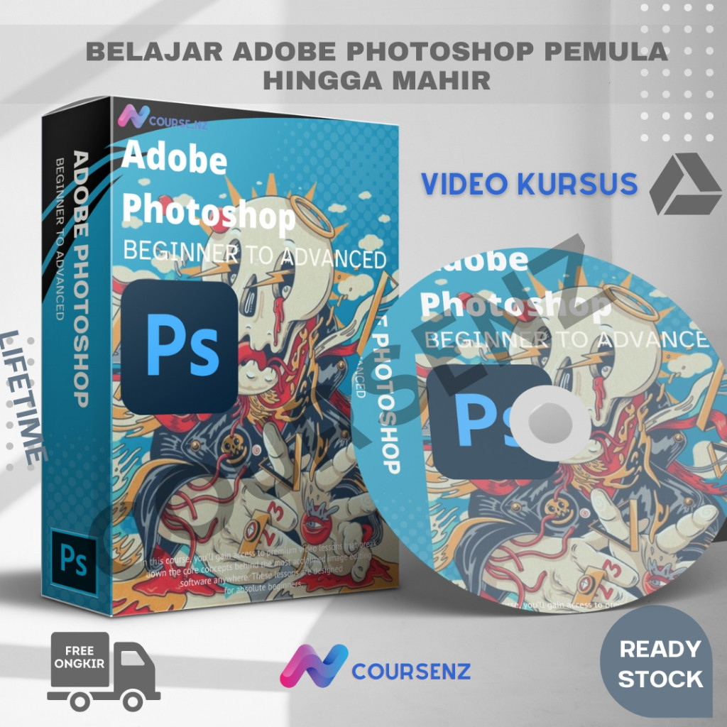 Jual Adobe Photoshop Complete Course Beginner to Advanced (Video Kursus ...