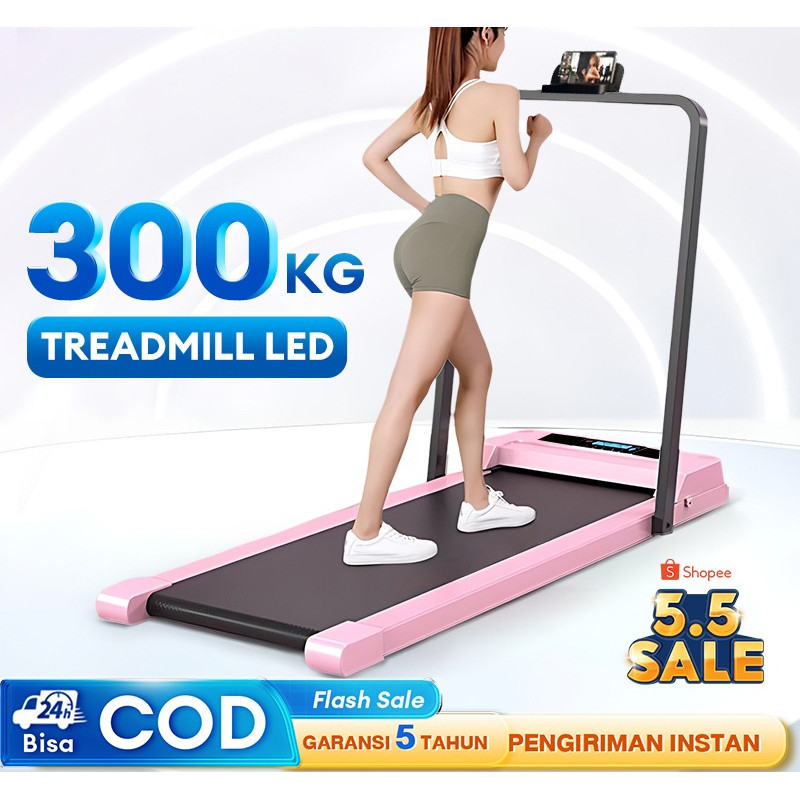 Jual [SP366] Treadmill Listrik Walking Pad Running Treadmill Termurah ...