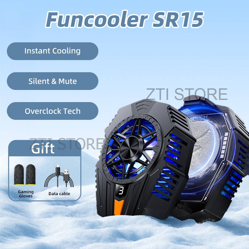 Jual Fan Cooler Hp SR15 Cooler HP Gaming Silent Magnetic RGB Light ...