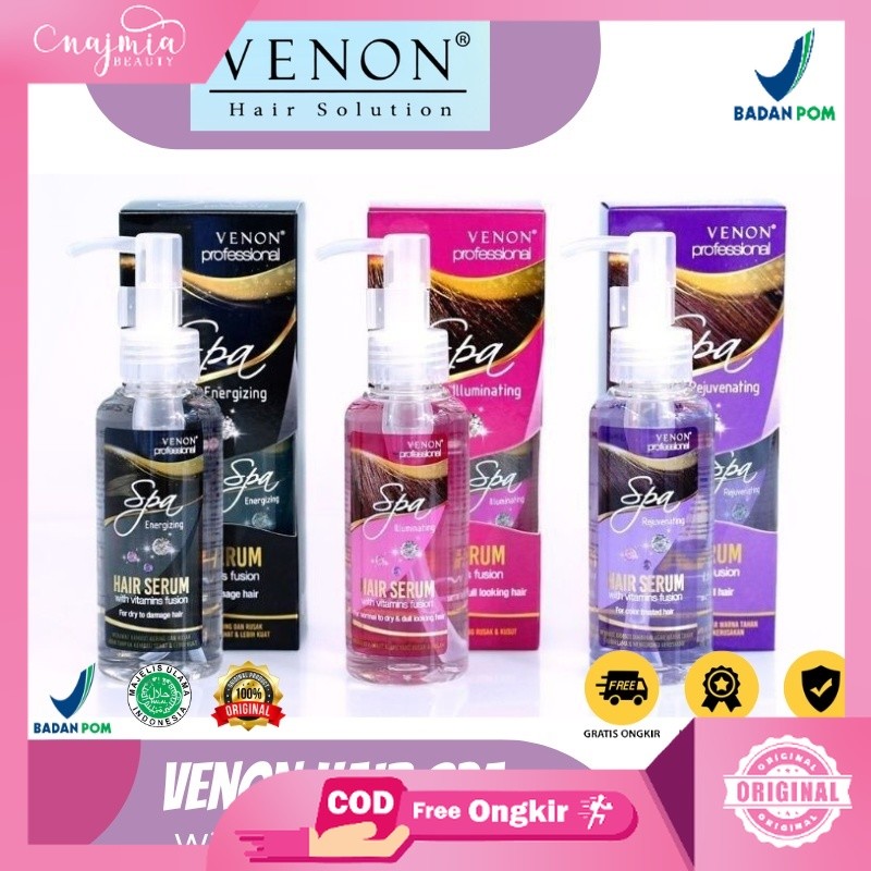 Jual Venon Hair Spa With Vitamin Series - 125Ml - Hair Vitamin | Shopee ...