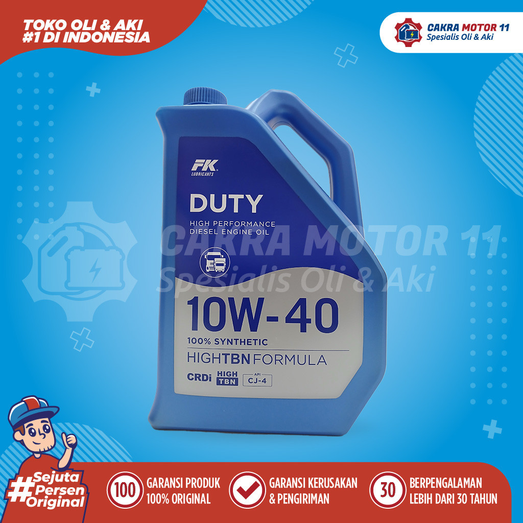 Jual Fk Massimo Duty Cj-4 10w40 4lt | Shopee Indonesia