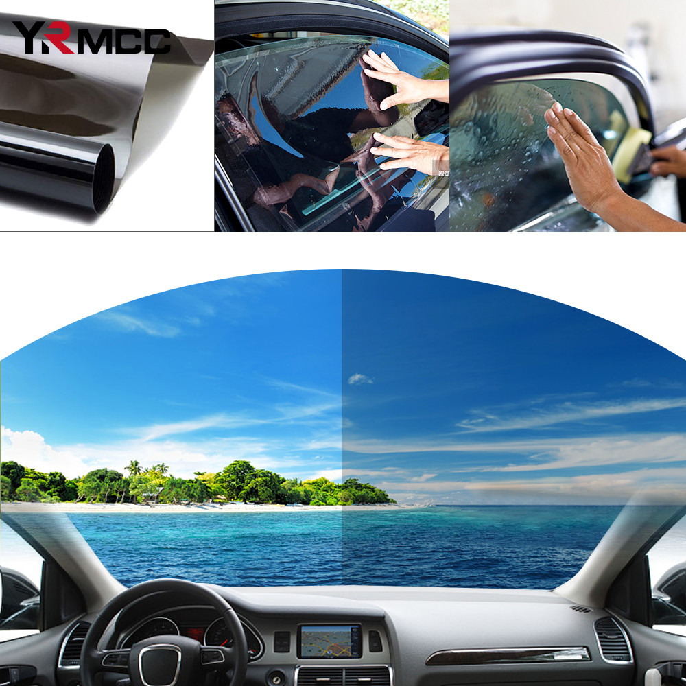 Jual Car Window Films 1.9-71% Sun Shade Sticker Windows Glass Tint ...