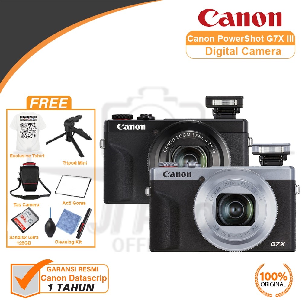 Jual Canon PowerShot G7X Mark III - G7X G7 X Mark 3 - Camera Vlogging | Shopee Indonesia
