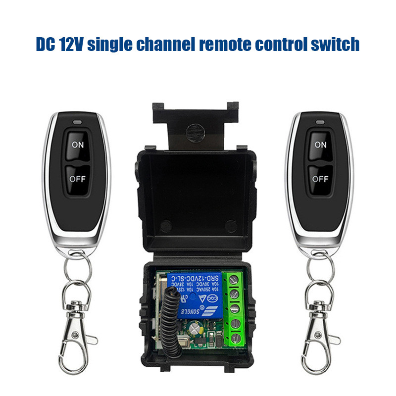 Jual Remote 433Mhz 1 channel Switch transmitter receiver relay switch ...