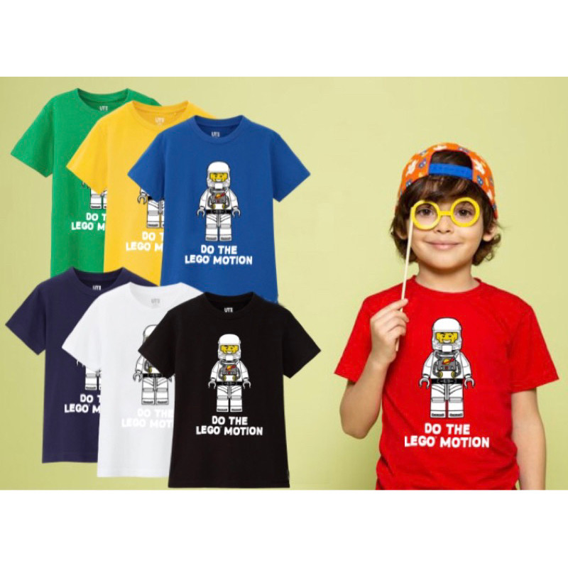 Jual BAJU KAOS ANAK LAKI LAKI KARAKTER LEGO DO THE LEGO MOTION USIA 1 ...
