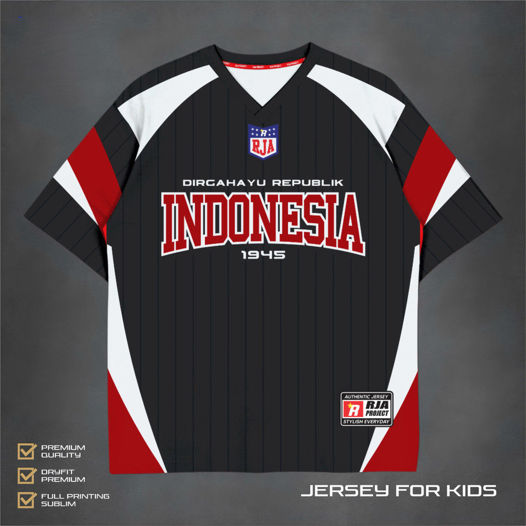 Jual Kaos Jersey Anak Laki-Laki 17 Agustus | Baju Anak Laki-Laki Merah ...