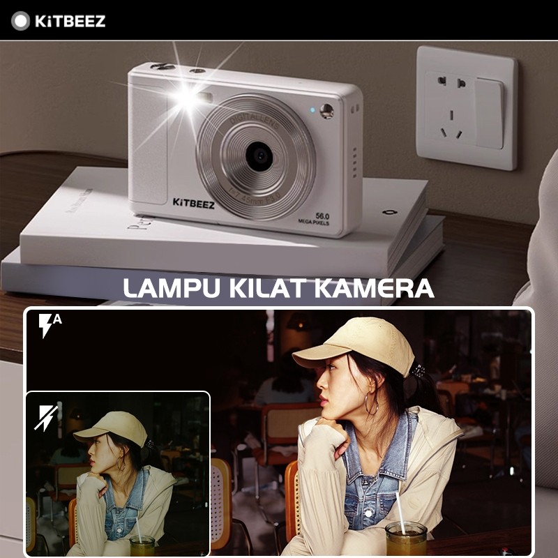 Jual KiTBEEZ KF-2 Kamera Digital 56MP 8X 4K Vedio CCD Digital Camera ...