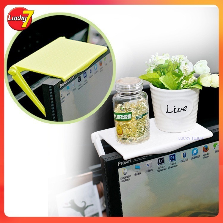 Jual [COD] Rak Display Gantung di Atas Layar – Rak Lipat Penyimpanan ...