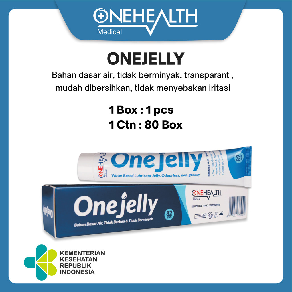 Jual Onehealth One Jelly 82 Gram Gel Pelumas Cairan Lubrikasi Untuk ...